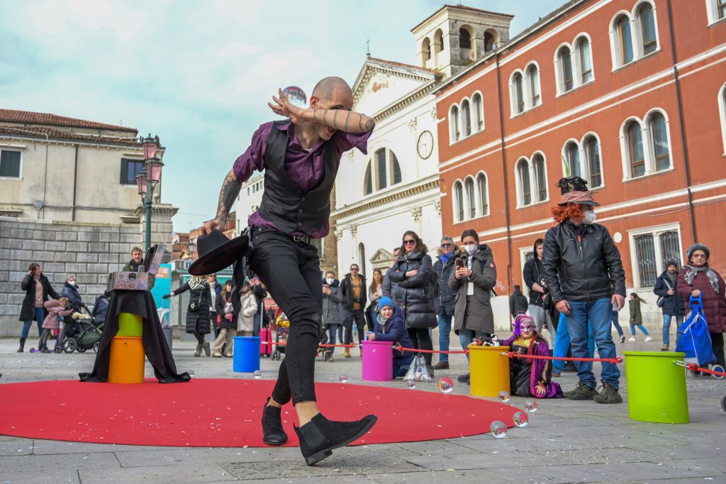 Venice Carnival Street Show - 20 FEB 2023